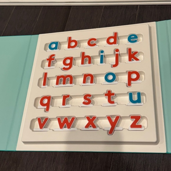 LOVEVERY | Toys | Nwt Movable Alphabet Letter System Learning Board For ...